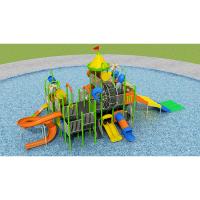 China Splash Pad Equipment and Water Park Design Water Play Equipment Kids Slides for sale