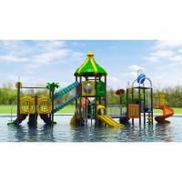 China Outdoor Commercial Water Park Project Aquatic Play Equipment Water Slides for sale
