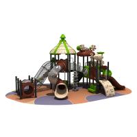 China Children Outdoor Playground Slides Luxury Community Outdoor Play Structure for sale