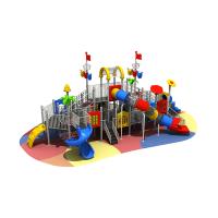 China Playground Factory Premium Outdoor Play Sets Large Themed Park Slides for sale