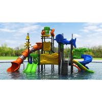 China Custom Themed Water Park Design Luxury Aqua Playground Pool Slides for Mall and Resort for sale
