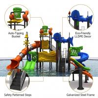 China Custom Themed Water Park Design Luxury Aqua Playground Pool Slides for Mall and Resort for sale