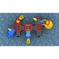 China Factory Direct Children's Game Eco-Friendly Water Park Equipment Outdoor Water Slide for sale