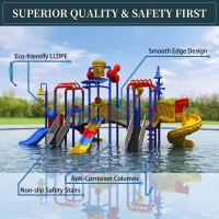 China Factory Direct Children's Game Eco-Friendly Water Park Equipment Outdoor Water Slide for sale