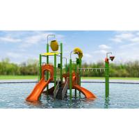 China Kids Aqua Play Structure for Kindergarten Durabel Material Park Playground Water Slides for sale