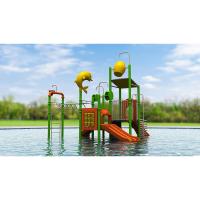 China Kids Aqua Play Structure for Kindergarten Durabel Material Park Playground Water Slides for sale