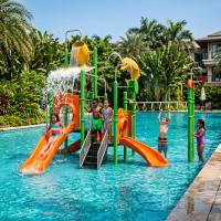 China Kids Aqua Play Structure for Kindergarten Durabel Material Park Playground Water Slides for sale