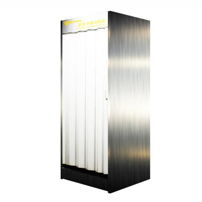 China Anti-Freezing Enclosed Eyewash Station 304 Stainless Steel Emergency Shower with 120-180 L/min Flow Rate and ANSI Z358.1 Compliance for sale