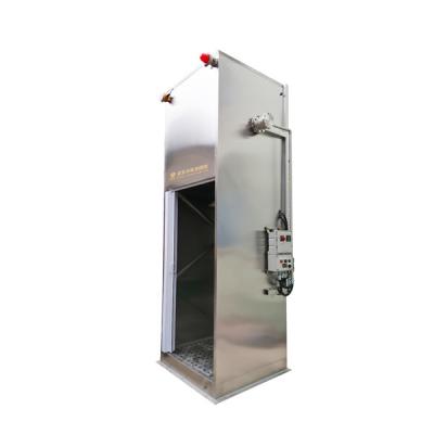 China BH31-1083 Electric Heating Enclosed Eyewash Station - 304 Stainless Steel with 120-180 L/min Flow Rate and Temperature Control for sale