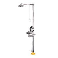 China BH30-20102 Emergency Shower and Eyewash Station 304 Stainless Steel with 120-180L/min Flow Rate and ANSI Z358.1 Compliance for sale