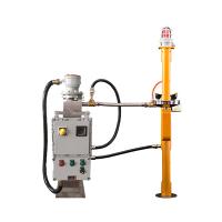 China BH32-1062B Electric Heating Pedestal Eyewash Station with Sound & Light Alarm - 304 Stainless Steel, 120-180L/min Flow for sale