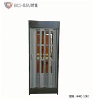 China BH31-1082 Folding Door Enclosed Eyewash Booth 304 Stainless Steel with 120-180 L/min Shower Flow for sale