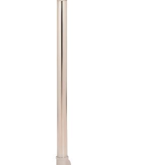 China Emergency Eyewash Shower Horizontal Pipe HW-07 - 470mm x 1-inch Stainless Steel - ANSI Z358.1-2014 OSHA Compliant for sale
