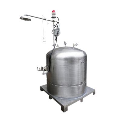 China Forklift Mobile Eyewash Station & Safety Shower with 1500L Capacity and Temperature Control 25-35°C for sale