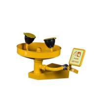 China BH33-1011 Yellow Emergency Wall Mounted Countertop Eyewash Station with ANSI Z358.1-2014 Compliance for sale