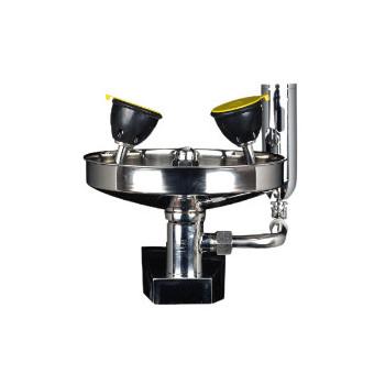 China Automatic Wall Mounted Eyewash Station 304 Stainless Steel with 120-180L/Min Flow Rate and Motion Sensor for sale