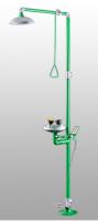 China BH30-1011L Stainless Steel Emergency Shower Eyewash with 76 L/min Flow Rate and 3mm Thickness for sale
