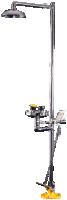 China BH30-1012ZPW Automatic Eyewash Station 304 Stainless Steel ANSI Z358.1 with 75.7L/min Flow and 260mm Basin for sale