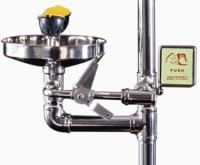 China BH30-1012ZPW Automatic Eyewash Station 304 Stainless Steel ANSI Z358.1 with 75.7L/min Flow and 260mm Basin for sale
