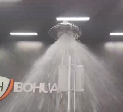 China Bohua BH30-5012 Stainless Steel Pedal Eyewash Station 304 ANSI Z358.1 11.4 L/min for sale