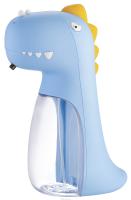 China Bathroom Dinosaur Desk-top Flush Light Music Electric Multi-functional Automatic Foam Soap Dispenser 260ml USB Kids Cute for sale