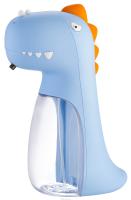 China Bathroom Dinosaur Desk-top Flush Light Music Electric Multi-functional Automatic Foam Soap Dispenser 260ml USB Kids Cute for sale