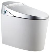 China Transform Your Office Building Bathroom with Floor Mounted Intelligent Automatic Toilet and Multi-Function Luxury Bidet for sale