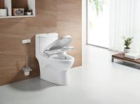 China Intelligent Toilet Seat Cover with Buffer Cover Plate and Remote Control Included for sale
