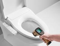 China Meige V12F V Shape Electronic Bidet Side Control Panel for Easy Customization of Freely Customizable Air Bubble Function for sale
