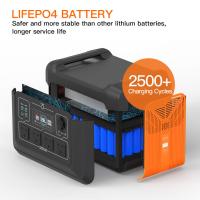 China The Latest Pure Sine Wave Inverter Type 2400w Solar Power Station for Outdoor Emergency for sale