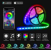 China 85-265V 2600lm/10m 5100lm/20m 10000lm Smart Wifi Remote Control Flexible Rgb Led Strip for sale