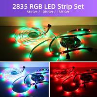 China 85-265V 2600lm/10m 5100lm/20m 10000lm Smart Wifi Remote Control Flexible Rgb Led Strip for sale
