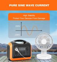China Emergency Power Supply 31Ah Lifepo4 1200w Solar Power Station with MPPT Controller for sale