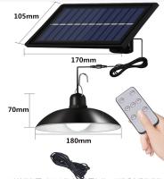 China Big Solar Panel Indoor Remote Control Solar Power Ceiling Light for Modern Homes for sale