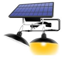 China Big Solar Panel Indoor Remote Control Solar Power Ceiling Light for Modern Homes for sale