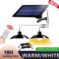 China Big Solar Panel Indoor Remote Control Solar Power Ceiling Light for Modern Homes for sale