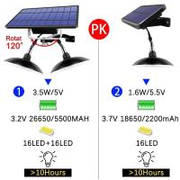 China Big Solar Panel Indoor Remote Control Solar Power Ceiling Light for Modern Homes for sale