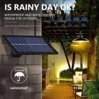 China Big Solar Panel Indoor Remote Control Solar Power Ceiling Light for Modern Homes for sale
