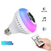 China Rgb w Light Color Custom Speaker Lightbulb White Smart Speaker Bulb Rgb Led Music Bulb for sale