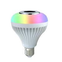 China Rgb w Light Color Custom Speaker Lightbulb White Smart Speaker Bulb Rgb Led Music Bulb for sale
