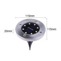 China Outdoor Landscape Solar Lawn Light with 4w Lamp Power and High Lumens Output Design for sale