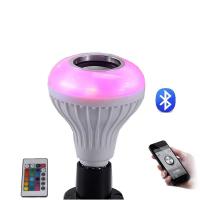 China RGB W Temperature Led Music Light Bulb App Remote for Cars Lighting Solutions Service for sale