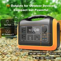 China Wireless Portable Power Station for Phone / Drone / Camera / Car Refrigerator 1200w for sale