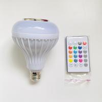 China Music Atmosphere Speaker Led Bulb with RGB W Temperature and 80lm/w Lamp Efficiency for sale