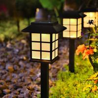 China Solar Garden Light 1 Outdoor Waterproof Solar Lawn Light for Landscape Garden Pathway for sale