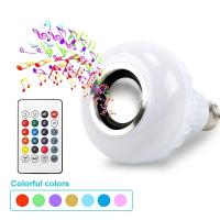 China White Led Music Bulb with Bluetooth and Remote Control Operating Temperature -45-50°C for sale