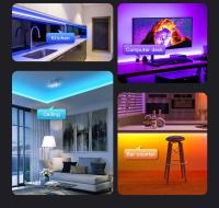 China 85-265V Input Voltage Intelligent Lighting LED Grow Light Strip 5 Meter for Camping for sale