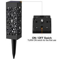 China Outdoor Solar Pathway Lights Yard Solar Walkway Light Solar Garden Lamp Powered Solar for sale