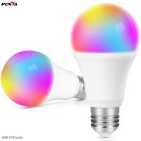 China Smart Light 7w 9w 12w E26 E27 B22 Wifi Rgb Cct Led Bulb Tuya Light Bulbs Led Lighting for sale