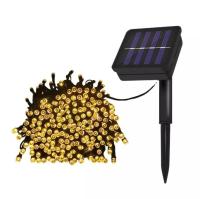 China Outdoor Christmas Decoration Led Solar String Light with 100 Lm and Waterproof Design for sale